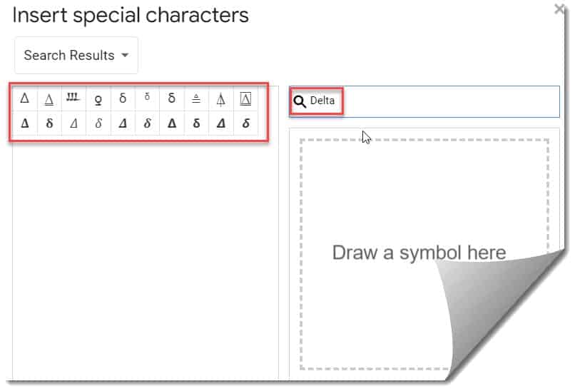 How To Insert A Delta Symbol In Google Docs Google Docs Tips Google How To Insert A Delta Symbol In Google Docs Google Docs Tips Google